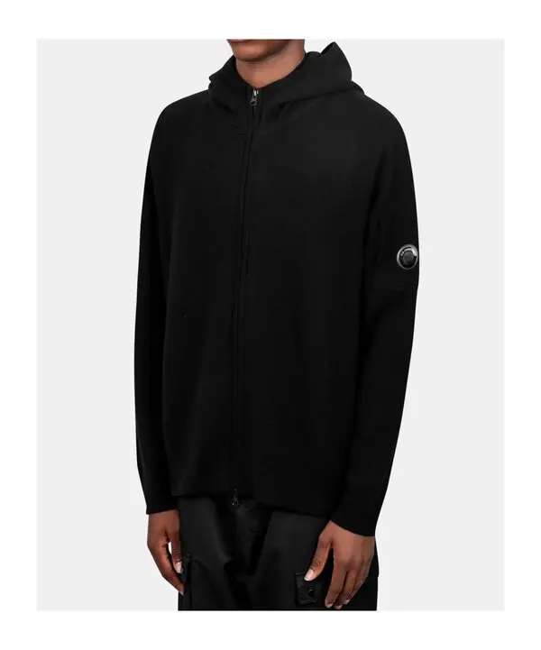 C.P. COMPANY Long-sleeved Hooded Sweatshirt
