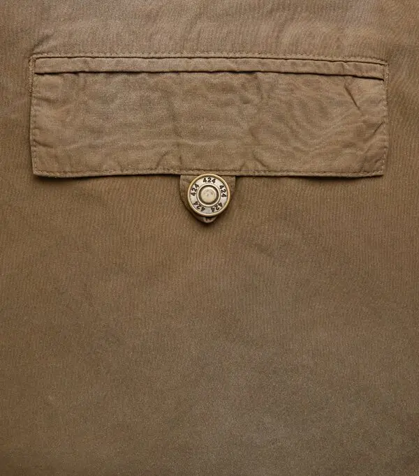 424 Cotton Cargo Bermuda Shorts