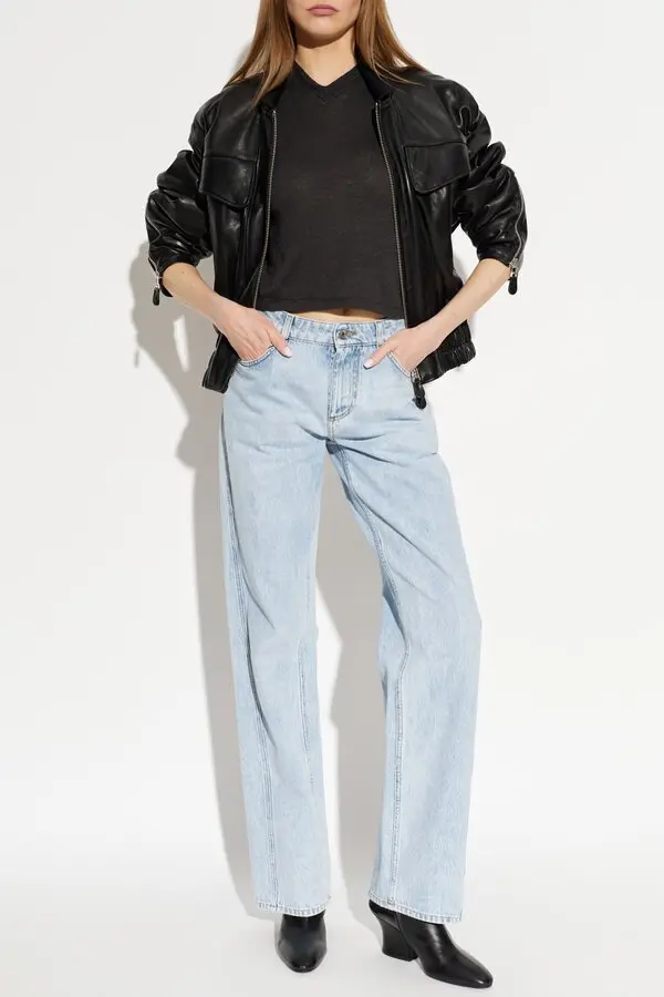 IRO PARIS Short-sleeved Knit Top