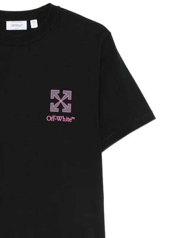 Off-White Arrows Logo-print Cotton T-shirt