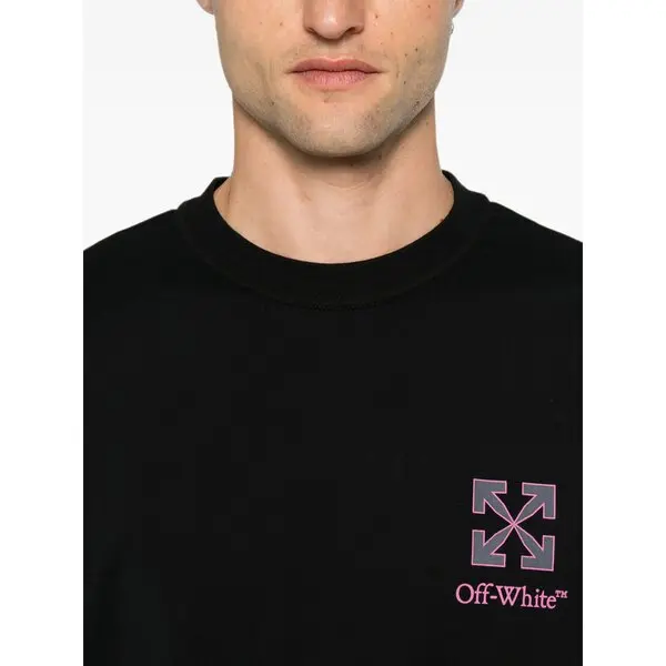 Off-White Arrow Printed Crewneck T-shirt