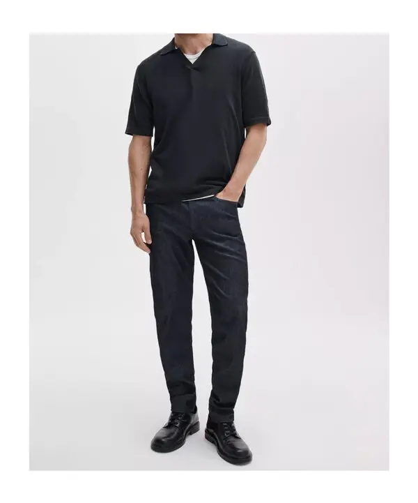 Rag & Bone Short-sleeved Knit Polo Shirt
