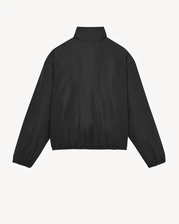 Saint Laurent Cassandre Windbreaker In Taffeta
