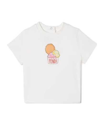 Fendi Graphic Print T-shirt