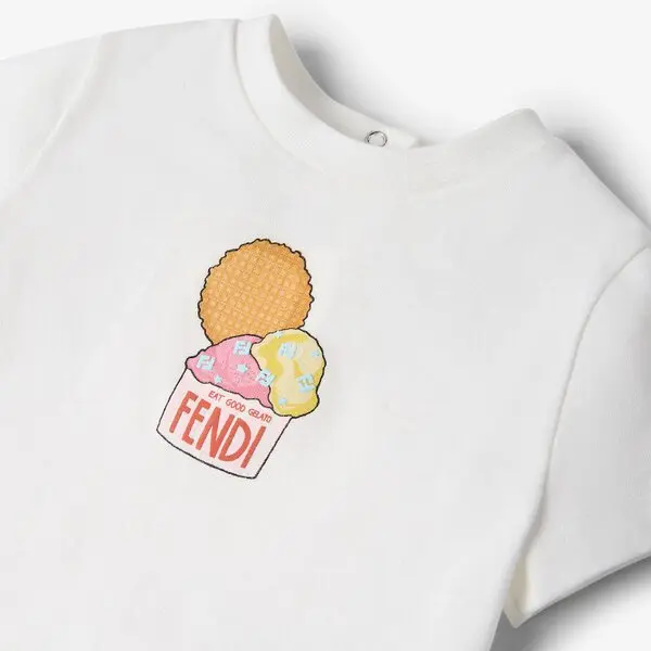 Fendi Graphic Print T-shirt