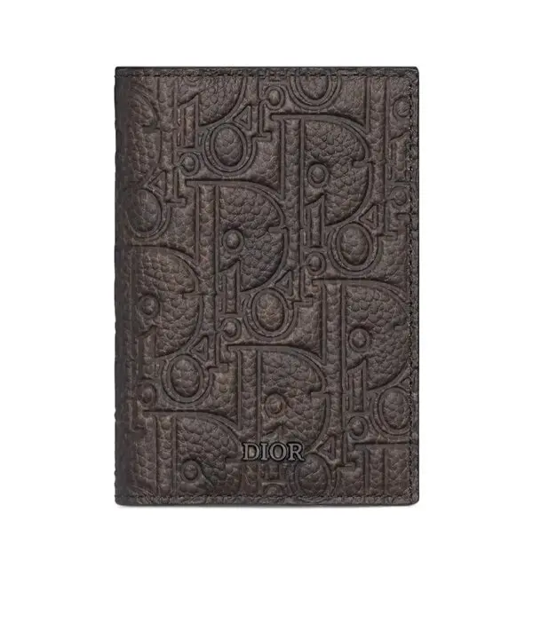 Dior Vertical Bifold Card Holder