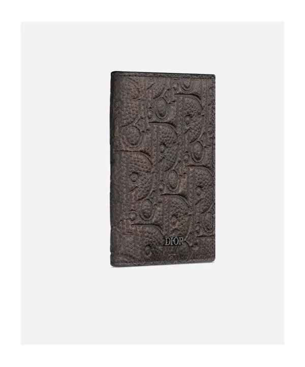 Dior Vertical Bifold Card Holder