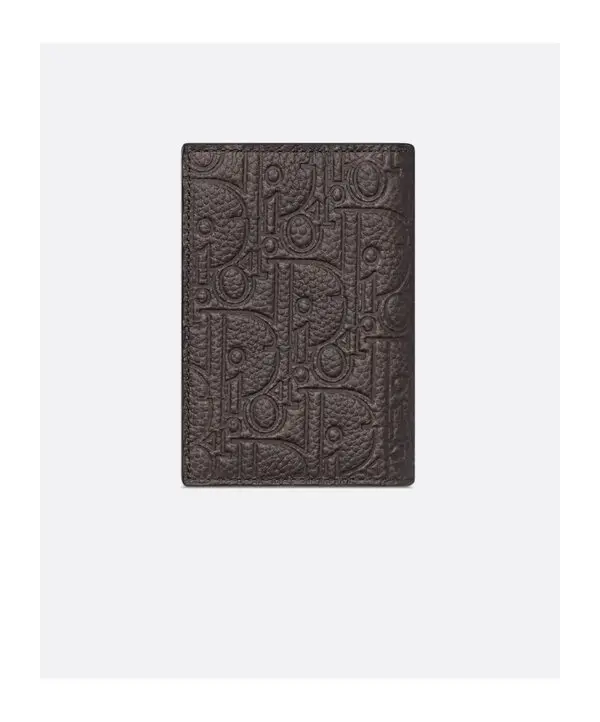 Dior Vertical Bifold Card Holder
