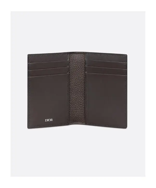 Dior Vertical Bifold Card Holder