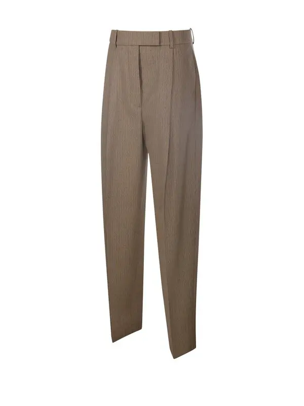 RÓHE Daria Single-pleat Tapered Pants