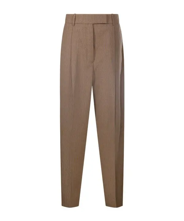 RÓHE Daria Single-pleat Tapered Pants