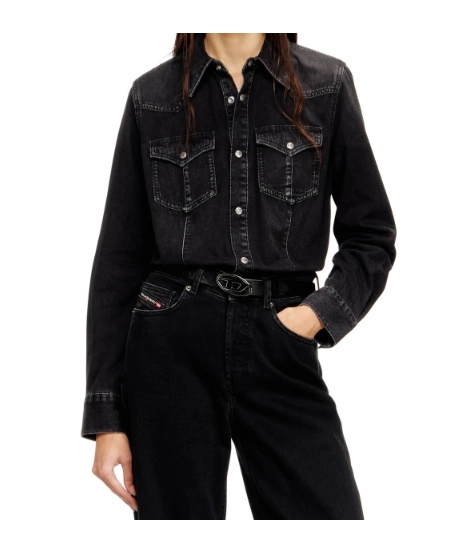 DIESEL® Western Denim Shirt