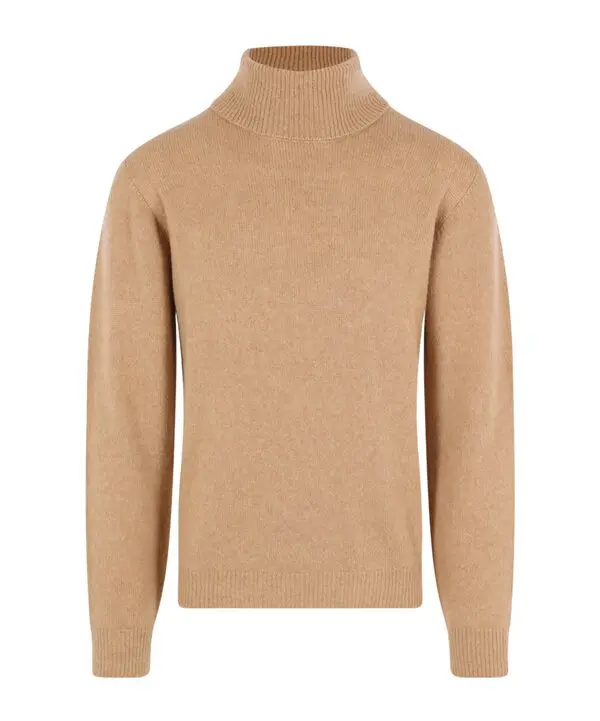 ROBERTO COLLINA High Neck Knitted Sweater