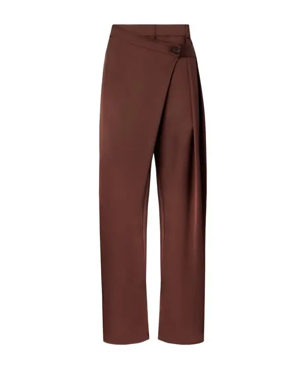 Pinko Satin Wrap Trousers