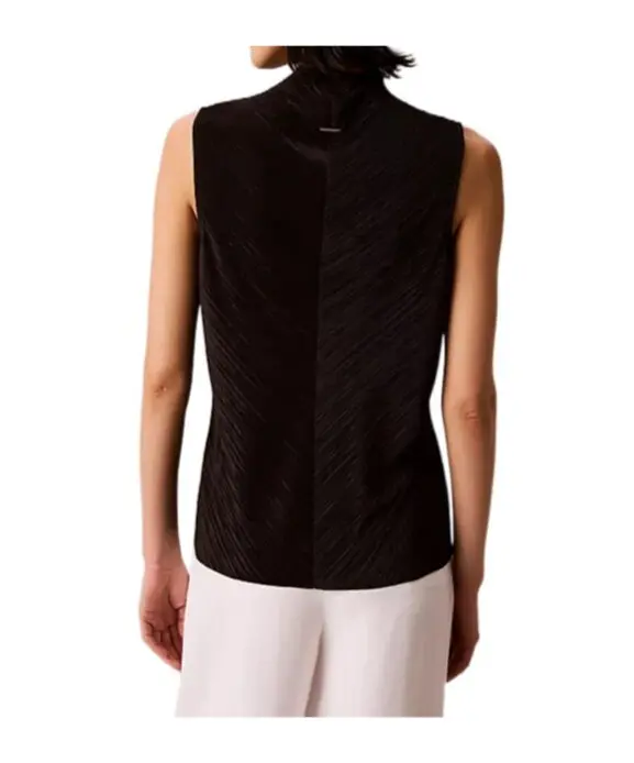 Calvin Klein High-necked Sleeveless Vest