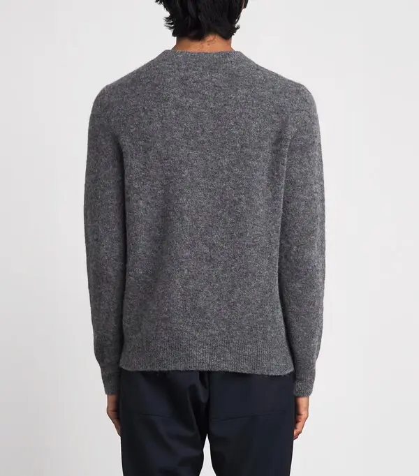 Barena Venezia Alpaca-blend Crew-neck Sweater