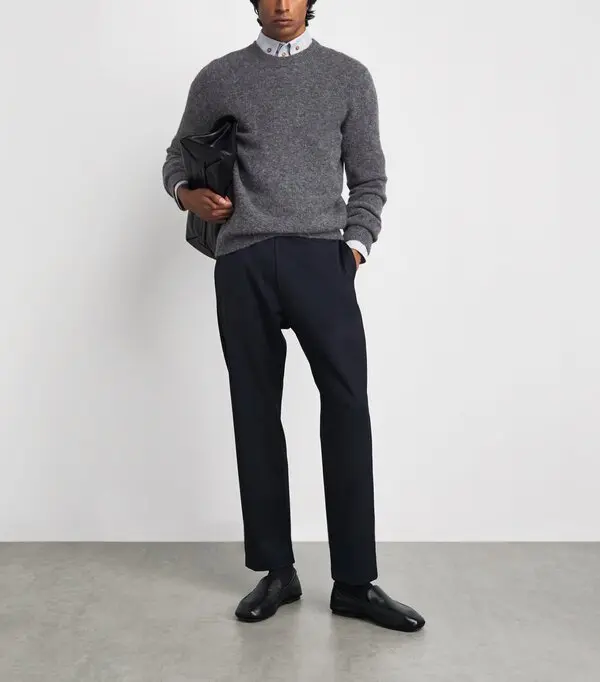 Barena Venezia Alpaca-blend Crew-neck Sweater