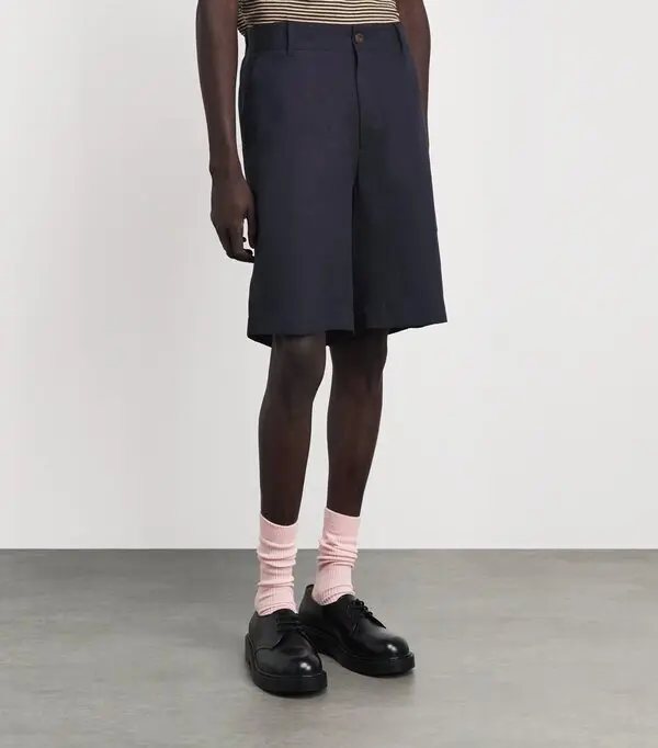 Paul Smith Linen Chino Shorts