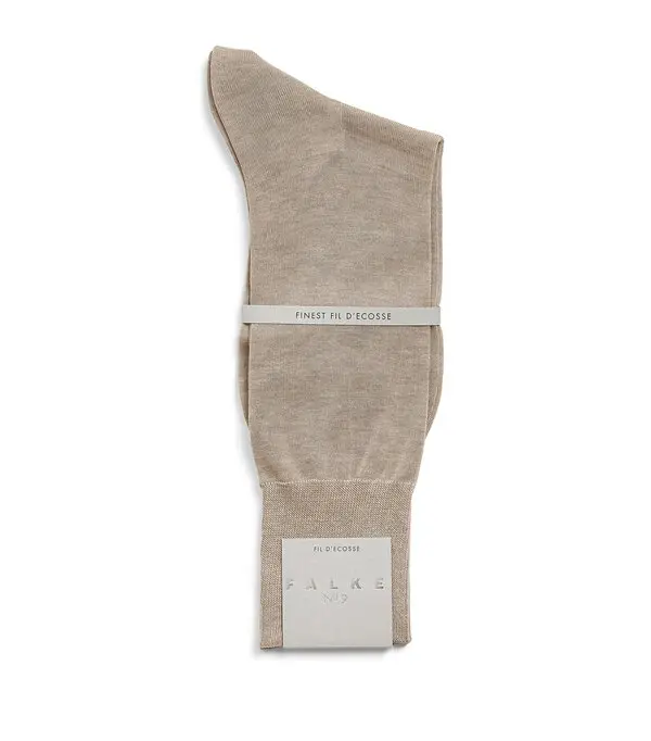 Falke No.9 Fil D’ecosse Socks - Beige