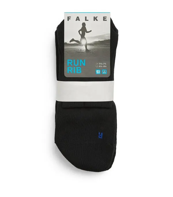 Falke Run Rib Socks - Black