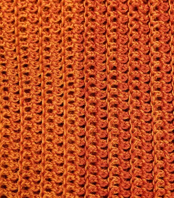 Escvdo Crochet Mishi Mini Dress