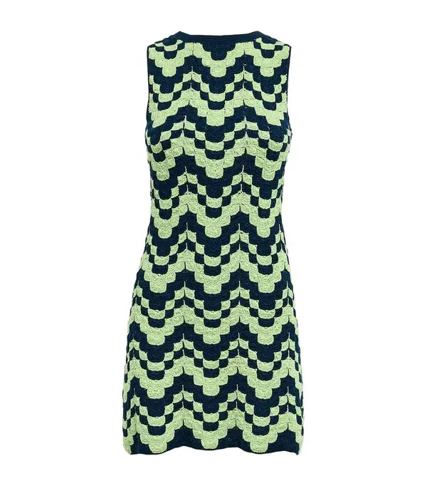 Escvdo Crochet Solana Mini Dress