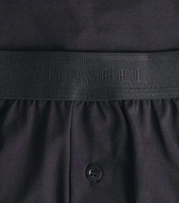 Sunspel Superfine Cotton Boxer Shorts - Black