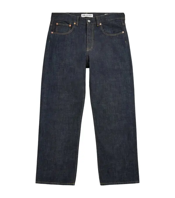 Our Legacy Third Cut Wide-leg Jeans