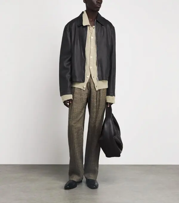 Our Legacy Faux Leather Worker Jacket