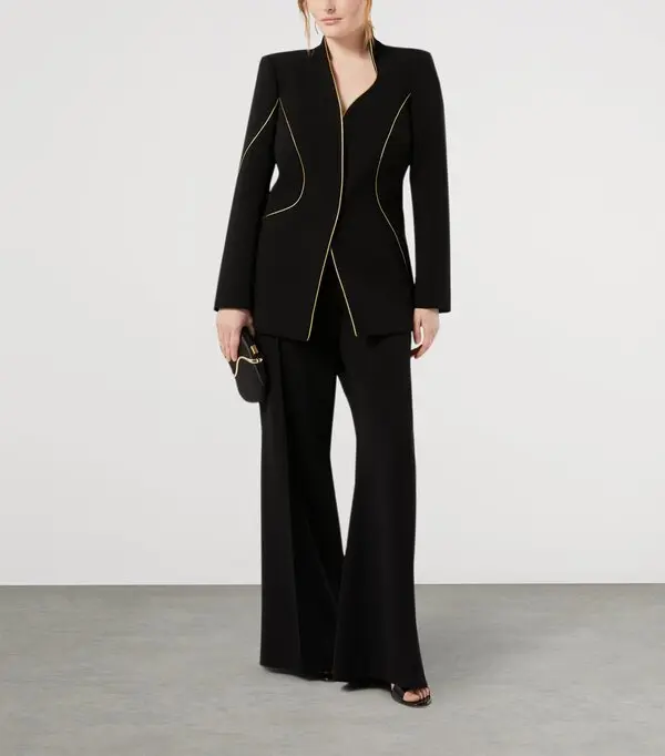 Marina Rinaldi Pleated Tailored Trousers