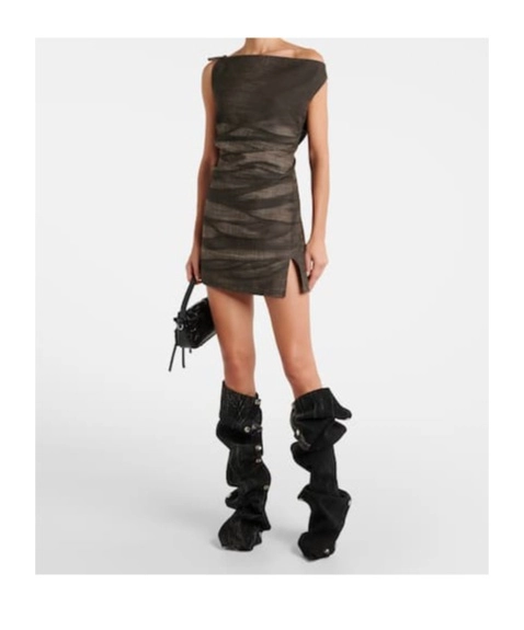 Y/project Snap Denim Knee-high Boots