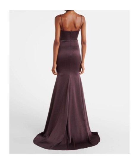Alex Perry Satin Bustier Gown