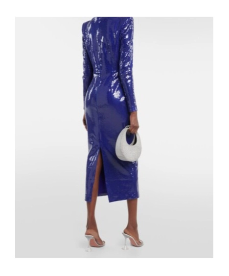 Alex Perry Sequined Midi Dress