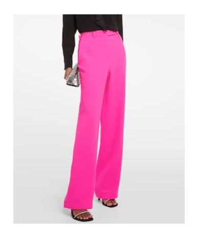 Alexandre Vauthier Wool Wide-leg Pants