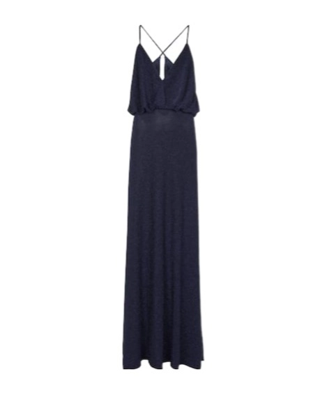 Monique Lhuillier Plunge-neck Gown