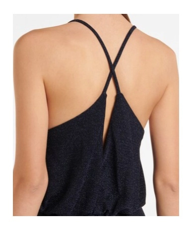 Monique Lhuillier Plunge-neck Gown