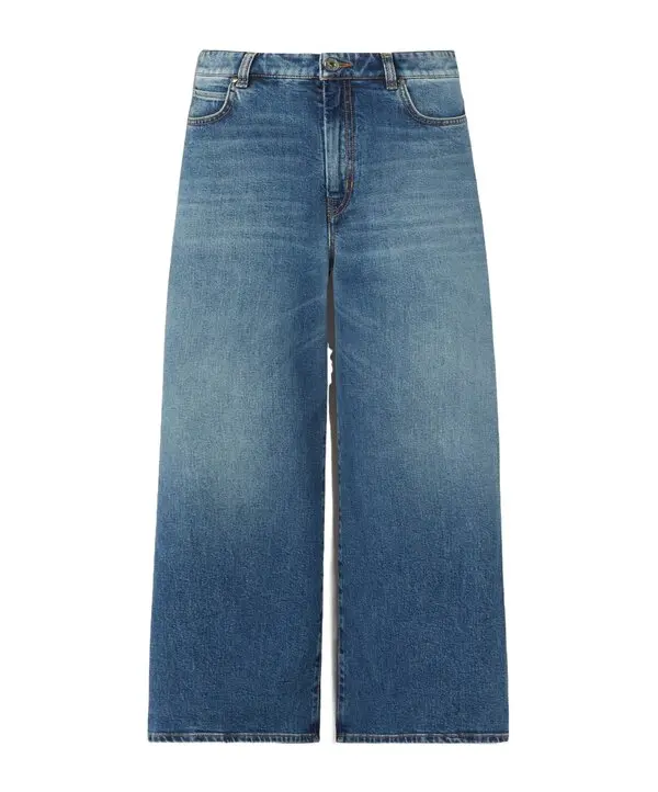 Max Mara Wide Leg Denim Jeans