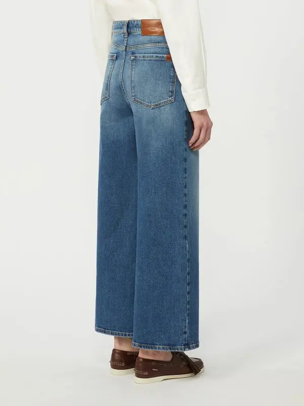 Max Mara Wide Leg Denim Jeans