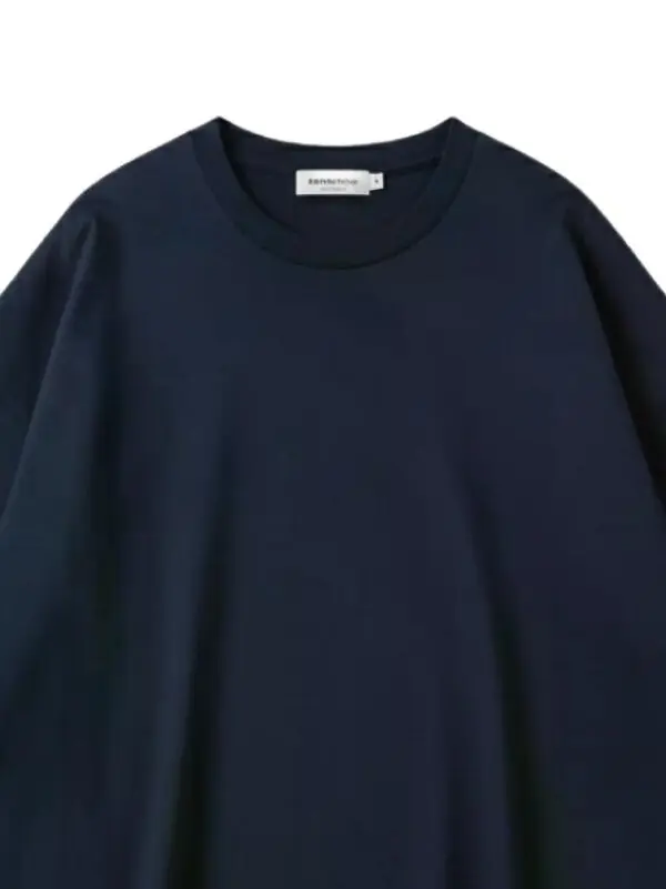 CELLAR DOOR Oversized Crew Neck T-shirt - Blue