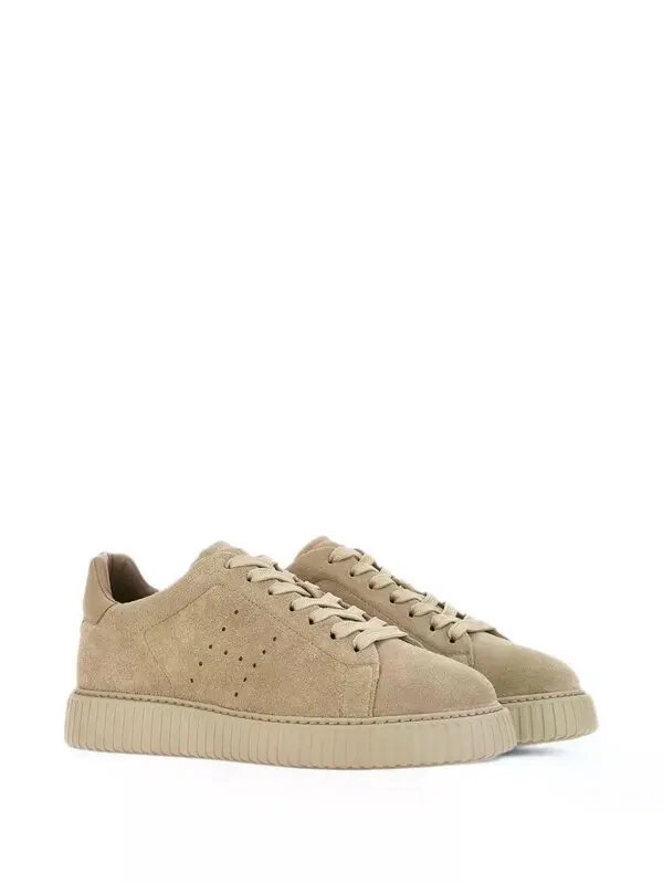 Hogan Perforated Suede Sneakers