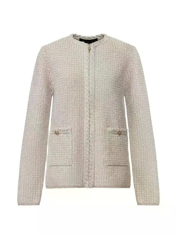 Fabiana Filippi Sequin-embellished Bouclé Jacket - Neutrals