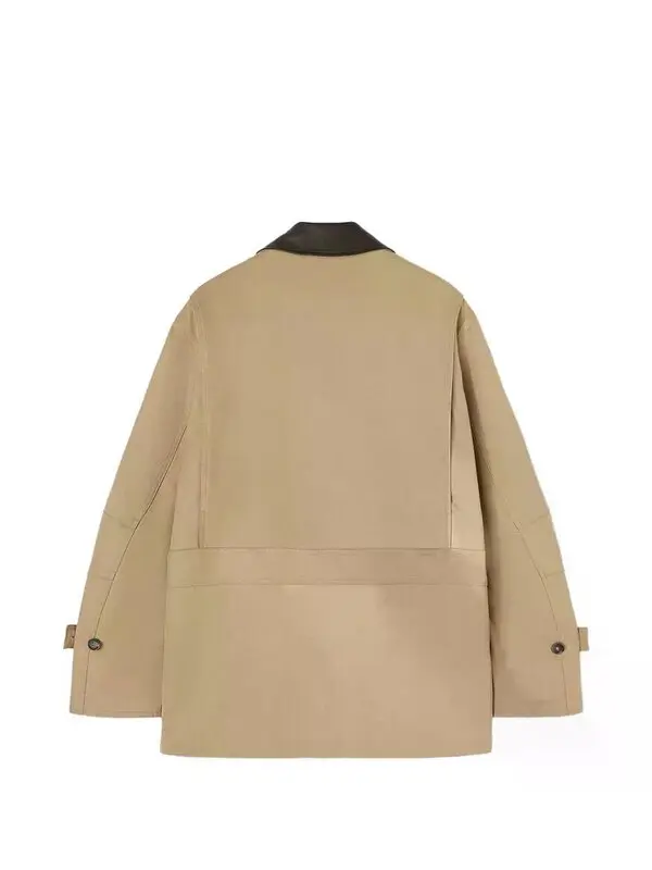 RETORI Retro I Leather Collar Field Jacket