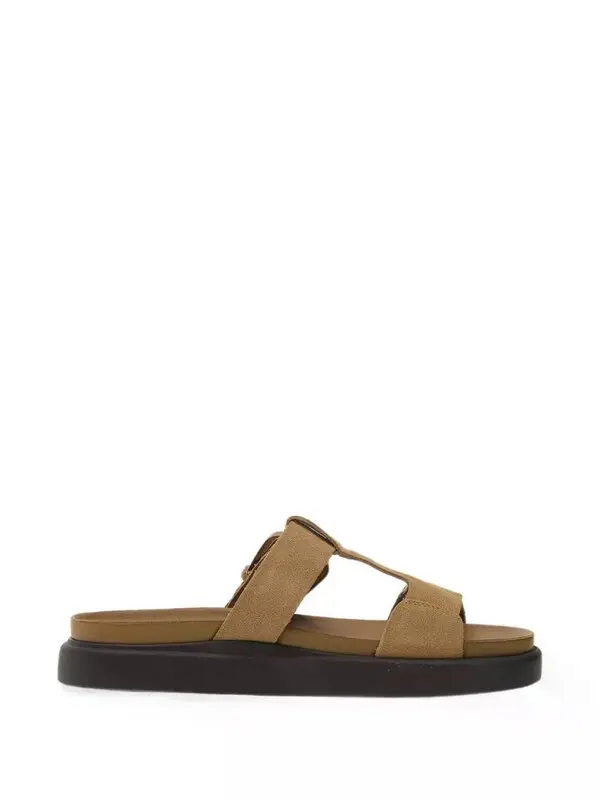 Clarks Aristella West Buckle-fastening Flat Sandals
