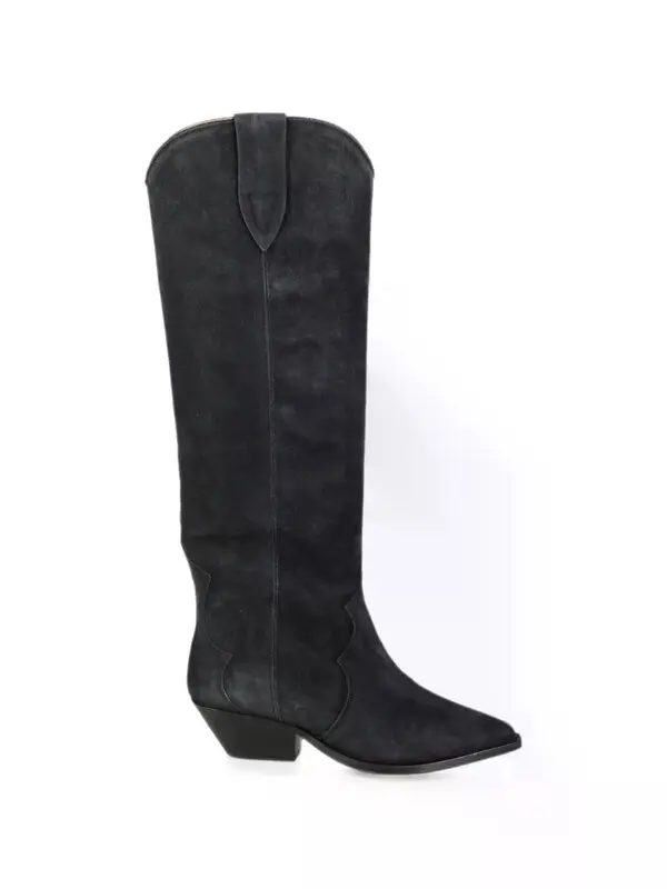 Isabel Marant Étoile Denvee Suede Cowboy Boots