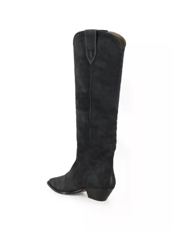 Isabel Marant Étoile Denvee Suede Cowboy Boots