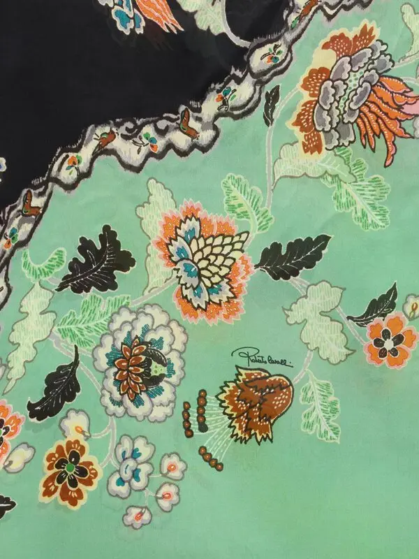 Roberto Cavalli Floral-print Scarf