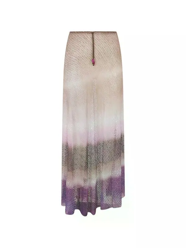 PIN-UP STARS Tie-dye Drawstring Pareo - Neutrals