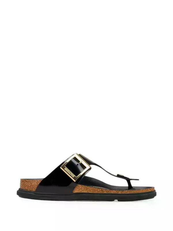 BIRKENSTOCK Gizeh Droplet Sandals - Black
