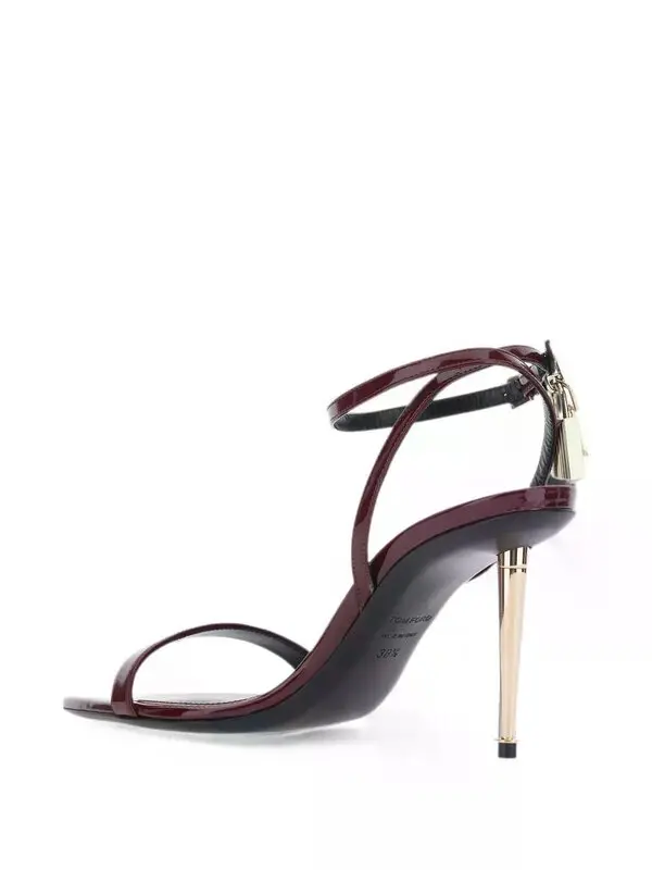TOM FORD Padlock-detail Ankle-strap Sandals