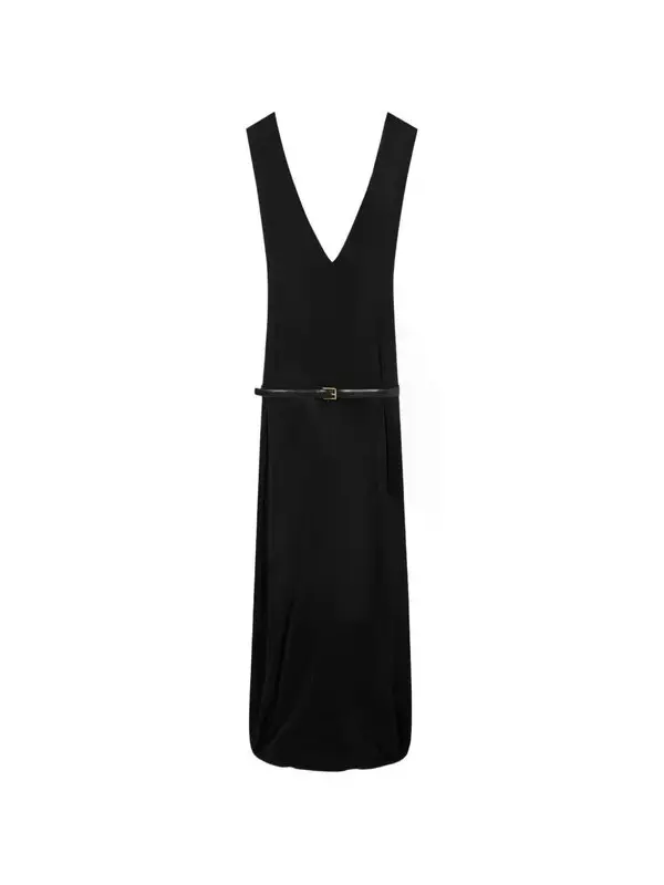 Loewe V-neck Midi Dress